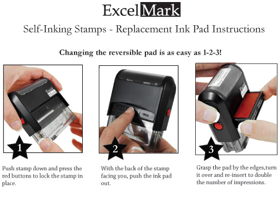 Reversible Ink Pad Instructions